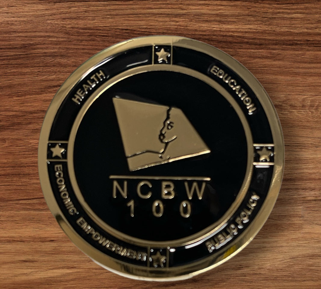 NCBW Challenge Coin Brooch w/ 2 clamps backing – Sweet Tees Custom Designs