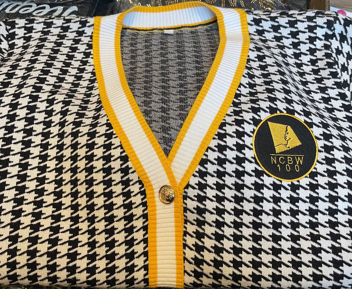 Houndstoothe Cardigan – Sweet Tees Custom Designs